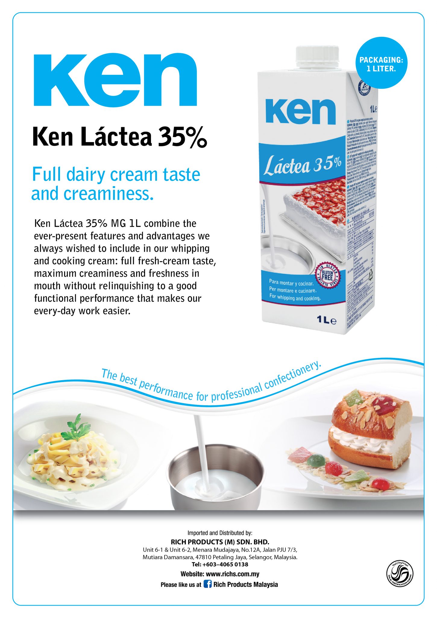 Ken Lactea 35% – Rich Products Malaysia