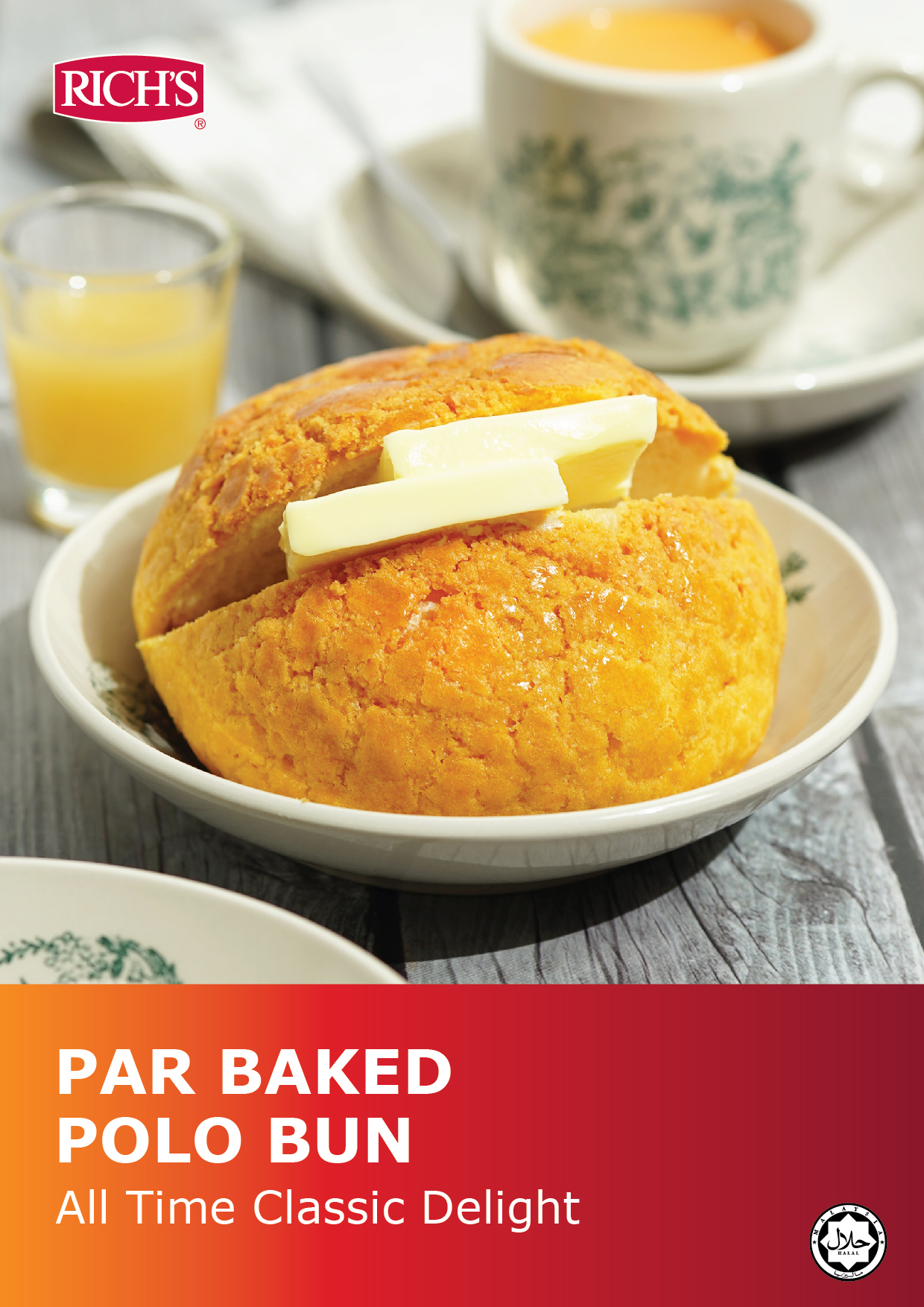 Par Baked Polo Bun – Rich Products Malaysia