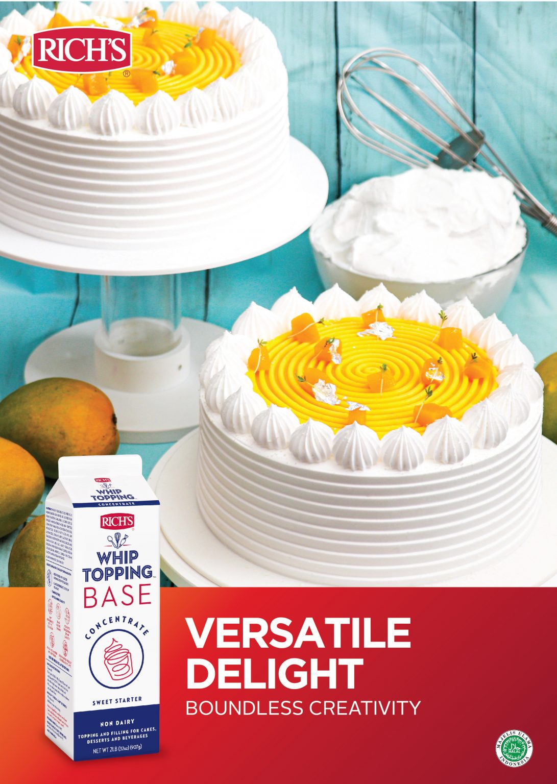 Rich’s Whip Topping Base – Rich Products Malaysia
