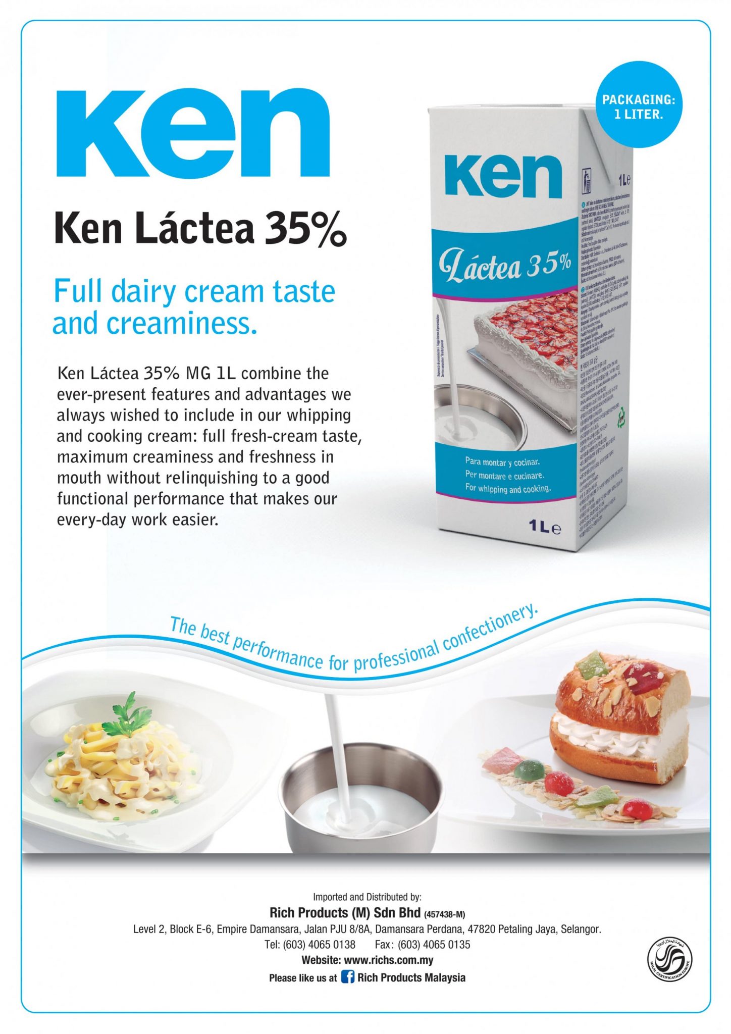 Ken Lactea 35% – Rich Products Malaysia