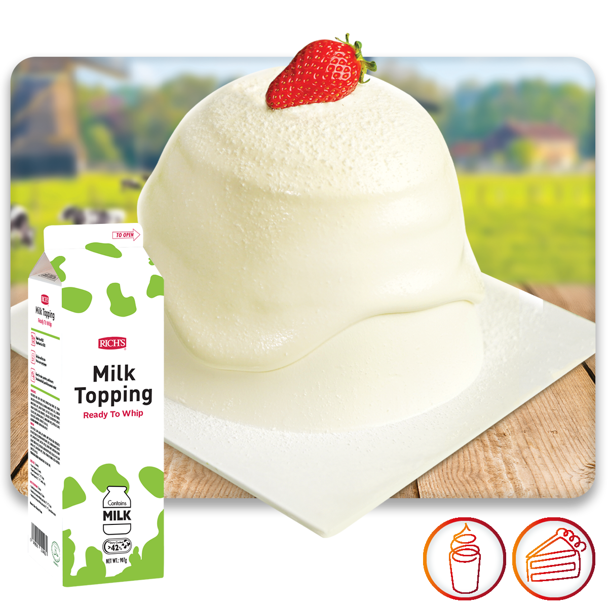Rich’s Milk Topping – Rich Products Malaysia